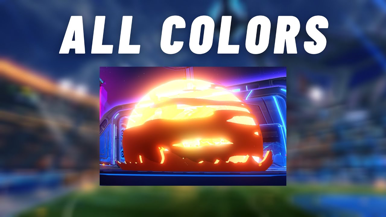 All Painted Hades Bomb Rocket League - Hades game videos