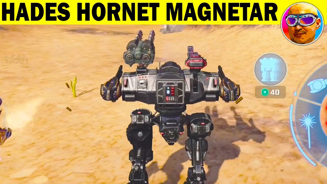 HADES SNIPER HORNET MAGNETAR WAR ROBOTS REMASTERED - Hades game videos