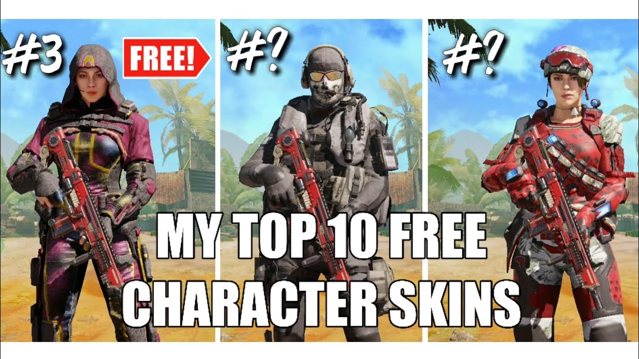 TOP 10 BEST FREE CHARACTER SKIN IN COD MOBILE | HADES #shorts - Hades ...