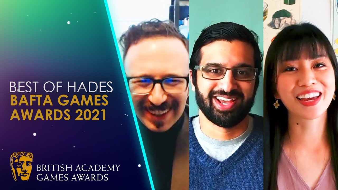 Best of Hades at the BAFTA Games Awards 2021 | Darren Korb, Amir Rao ...