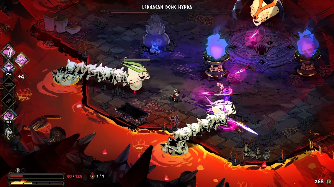 Hades Bone Hydra [Second Floor Boss] *First try* - Hades game videos