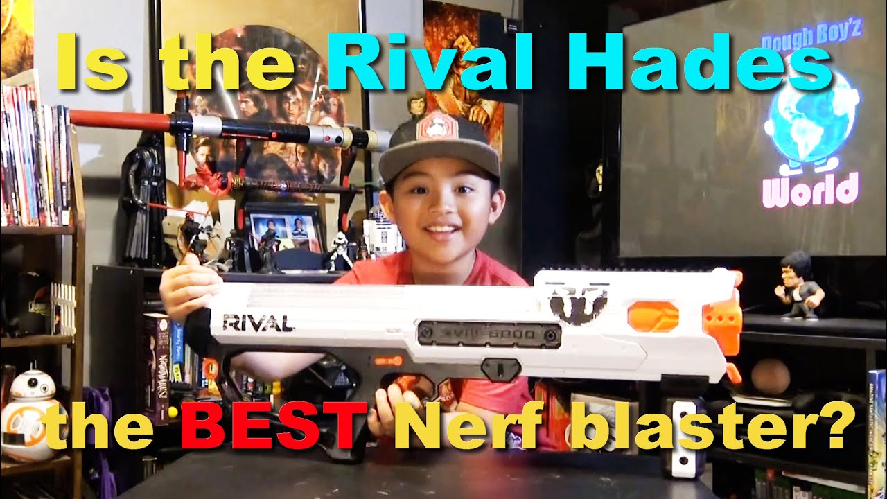 Is the Nerf RIVAL HADES the BEST Nerf blaster??? - Hades game videos
