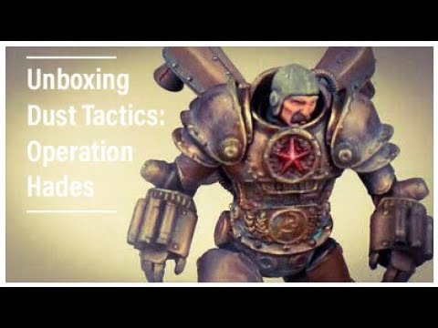 Dust Tactics Operation Hades [Unboxing] – Hades game videos