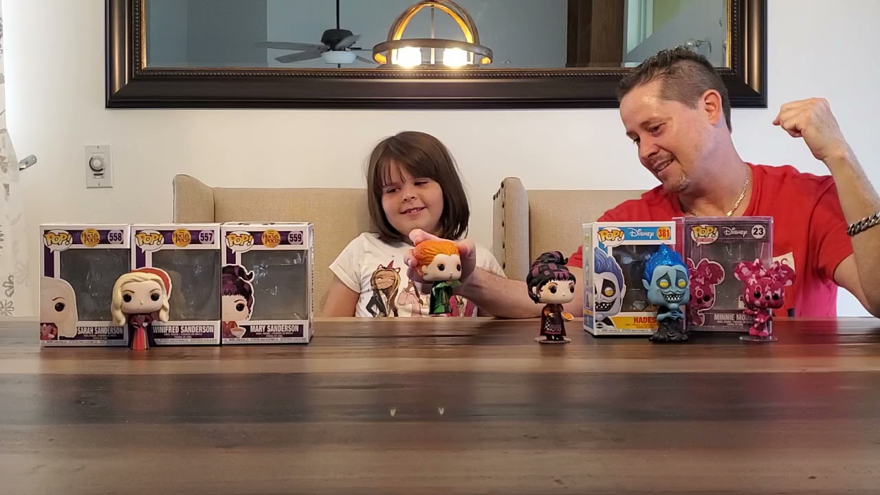Funko Pop Review - Disney's Hocus Pocus, Minnie Artist Series, & Hades ...