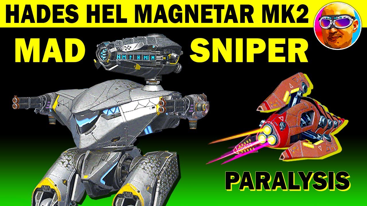MAD SNIPER COMPOSITE HADES HEL MAGNETAR MK2 + PARALISE T4 WAR ROBOTS ...