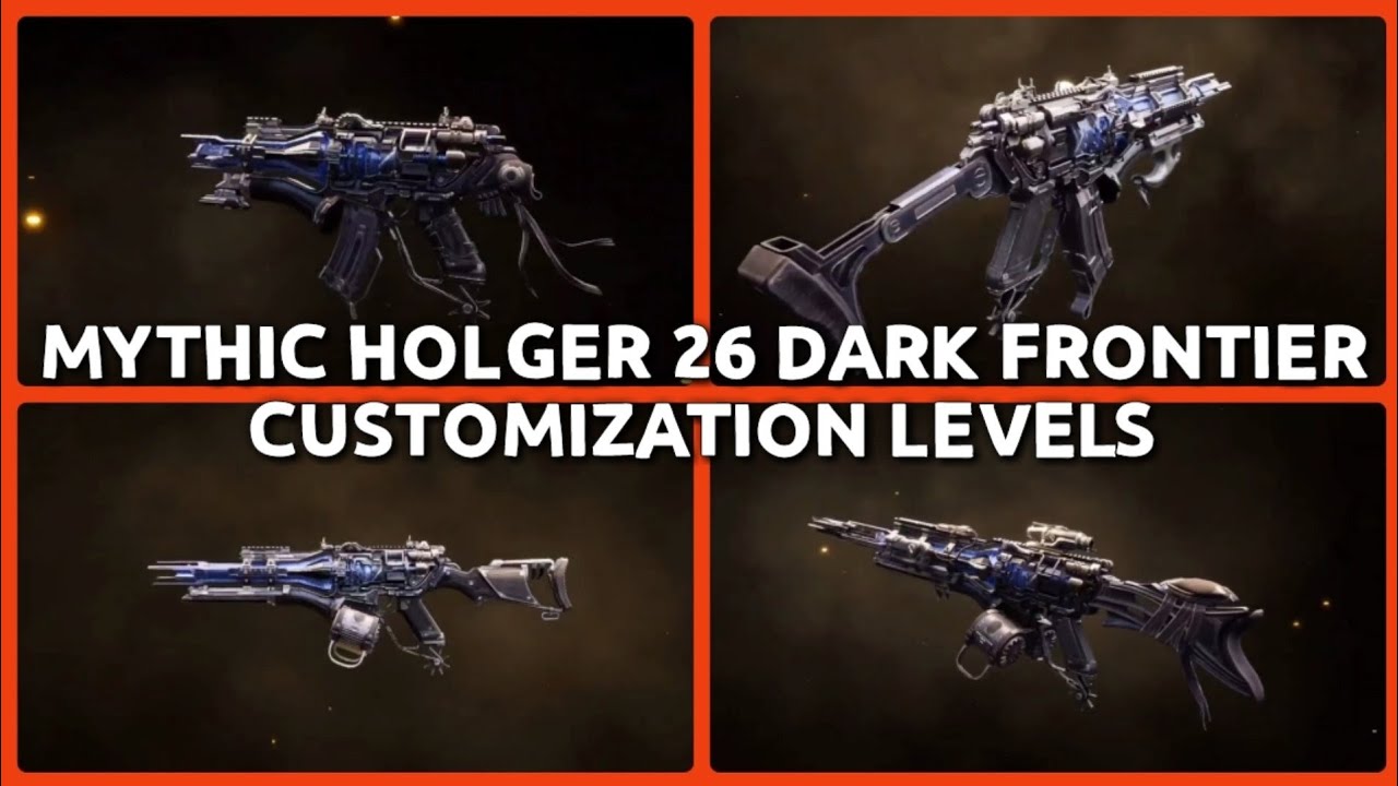 *NEW* MYTHIC HOLGER 26 CUSTOMIZATION LEVELS | COD MOBILE | HADES ...