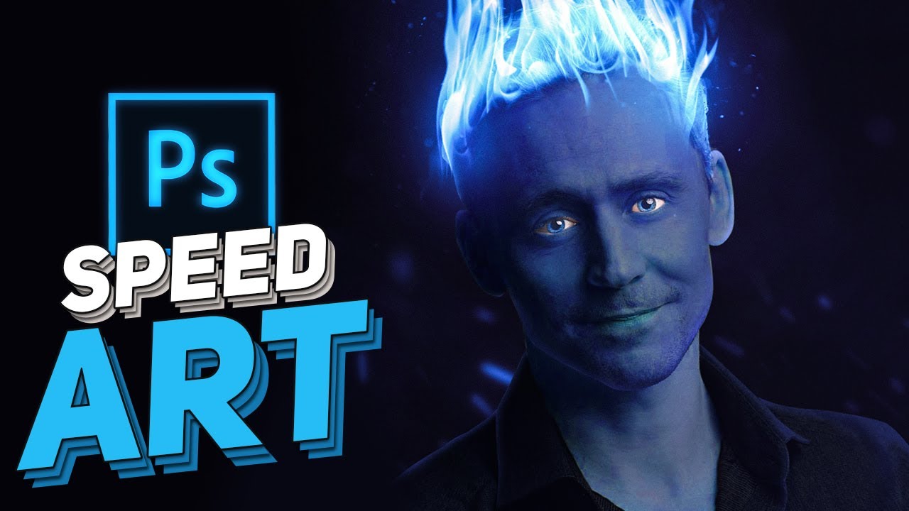 Speed Art | Hades of Hercules | (Photoshop) - Hades game videos