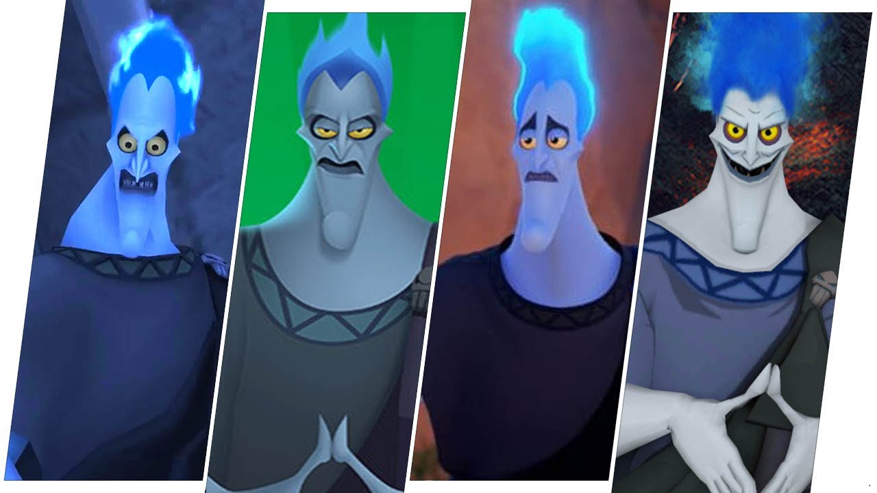 Hades Evolution in Games - Disney - Hercules - Hades game videos