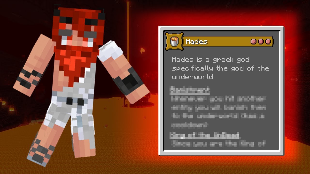 Minecraft Origins Mod – Hades – Hades game videos