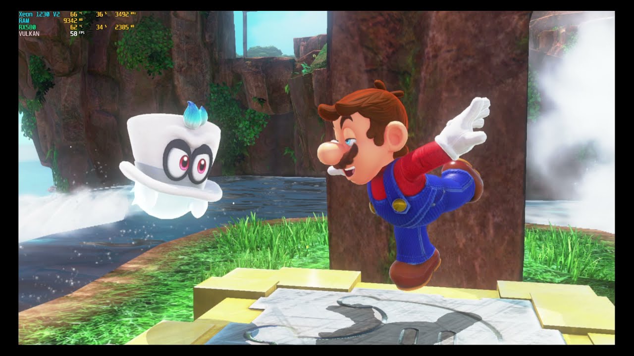 YUZU PROJECT HADES 1869 | Super Mario Odyssey - Xeon 1230 V2 (i7 3770 ...