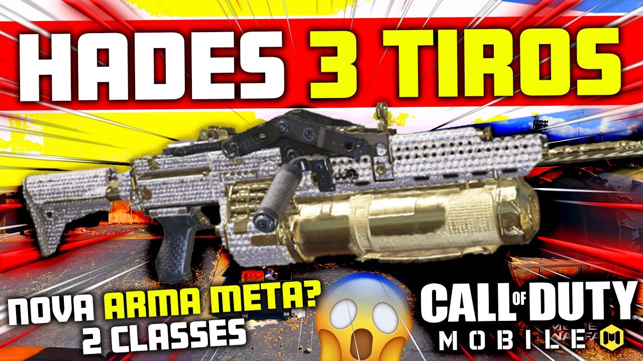 HADES META? a *MELHOR CLASSE* p/ NOVA ARMA do COD MOBILE na SEASON 7 ...