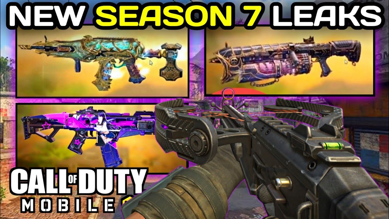 HUGE NEW SEASON 7 LEAKS! Legendary Skins & Crossbow + Hades LMG ...