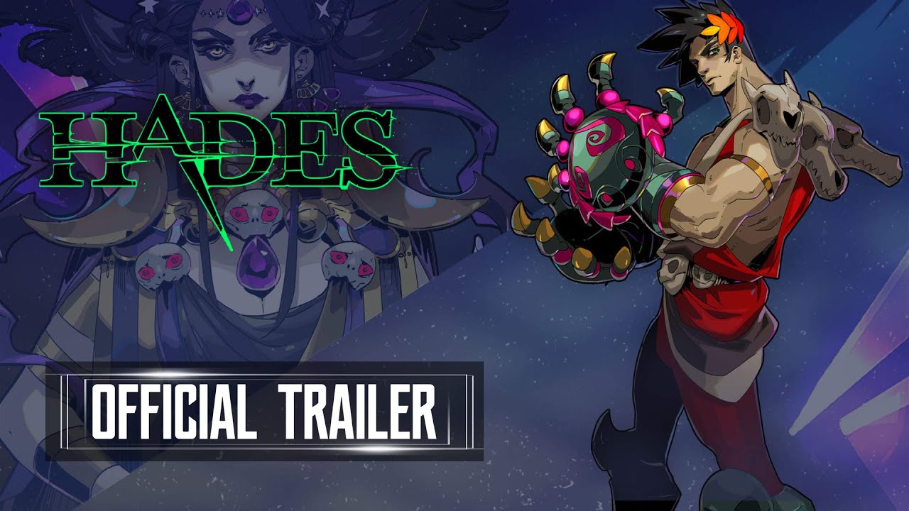 Hades Official Animated Trailer Switch PS5 PS4 Xbox One Series X ...
