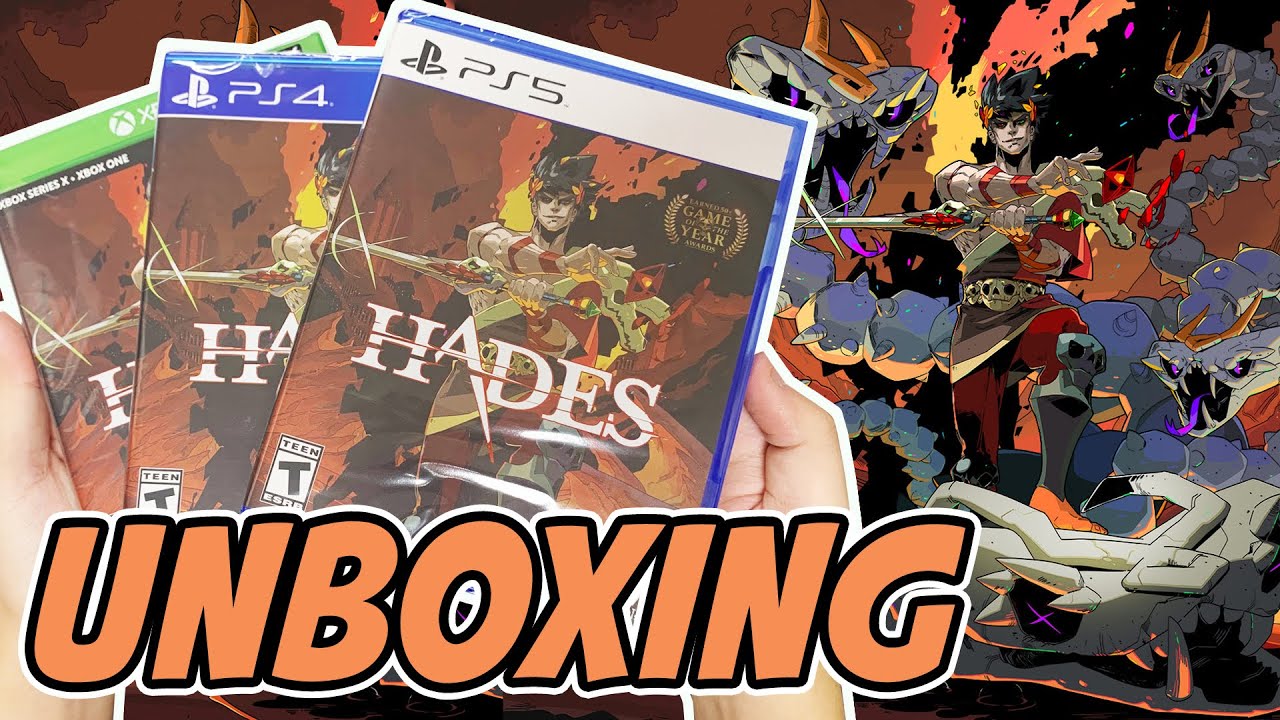 Hades (PS4/PS5/Xbox Series X) Unboxing - Hades game videos