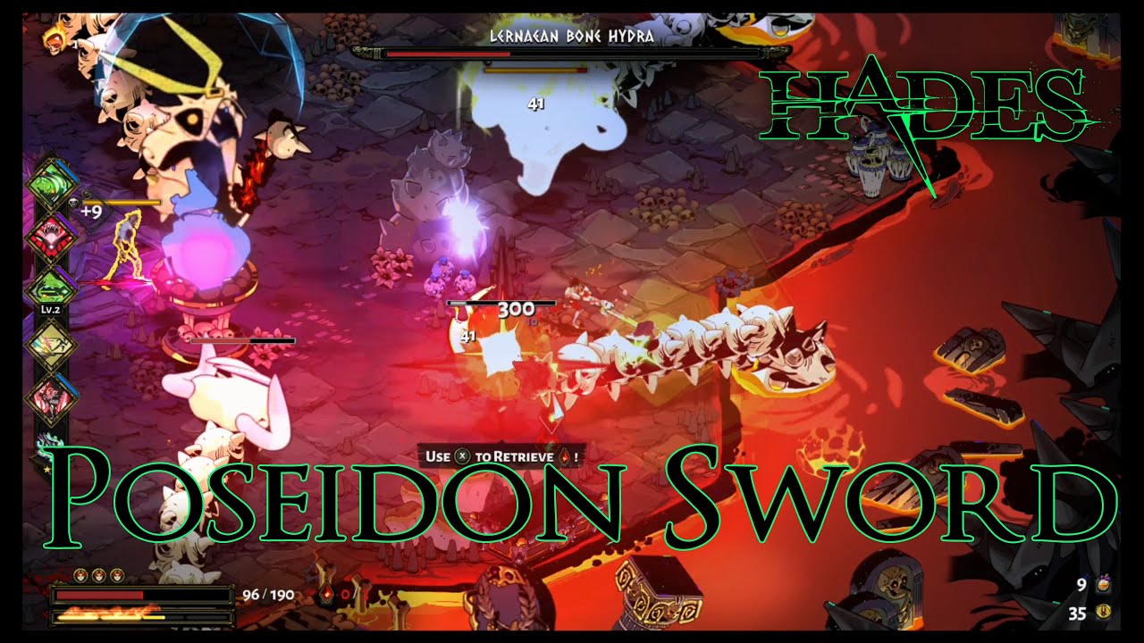 Let's Play Hades - Poseidon Sword - Hades game videos