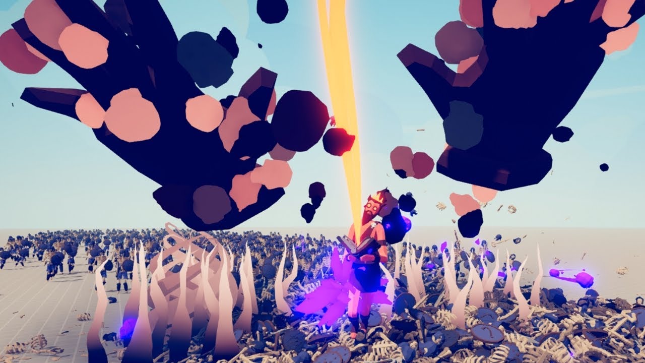 NEW HADES and CERBERUS vs 1000 Skeletons and 300 Spartans TABS Mod ...