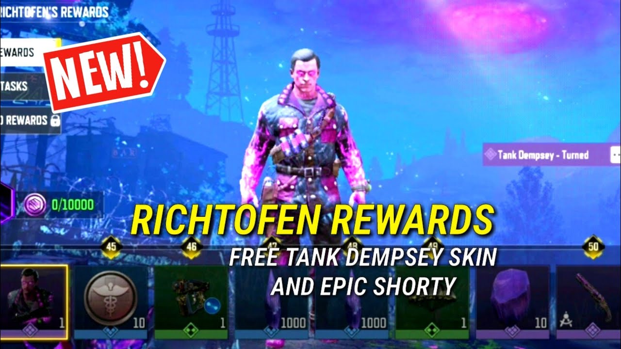 *NEW* UNDEAD SIEGE MODE | RICHTOFEN REWARDS & MANY MORE | COD MOBILE ...