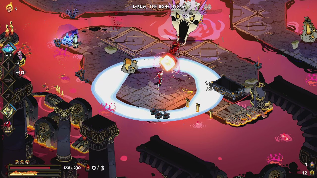 Hades – Lernie the Bone Hydra Extreme Measures boss fight example ...