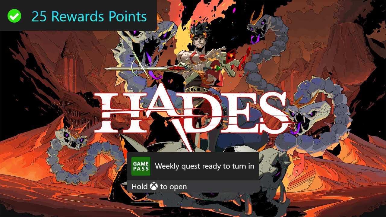 Hades Weekly Xbox Game Pass Quest Guide - Play the Game - Hades game videos