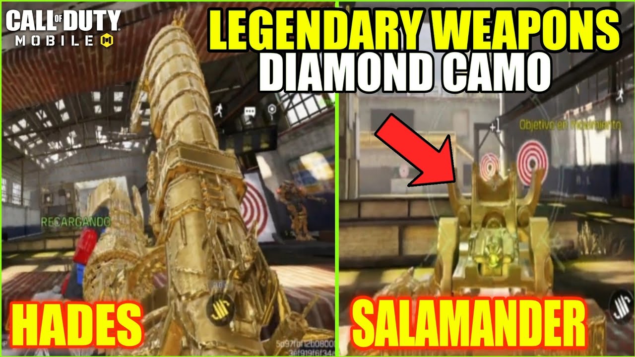 *NEW* CODM SEASON 7 LEGENDARY WEAPONS DIAMOND CAMO | LEGENDARY HADES ...
