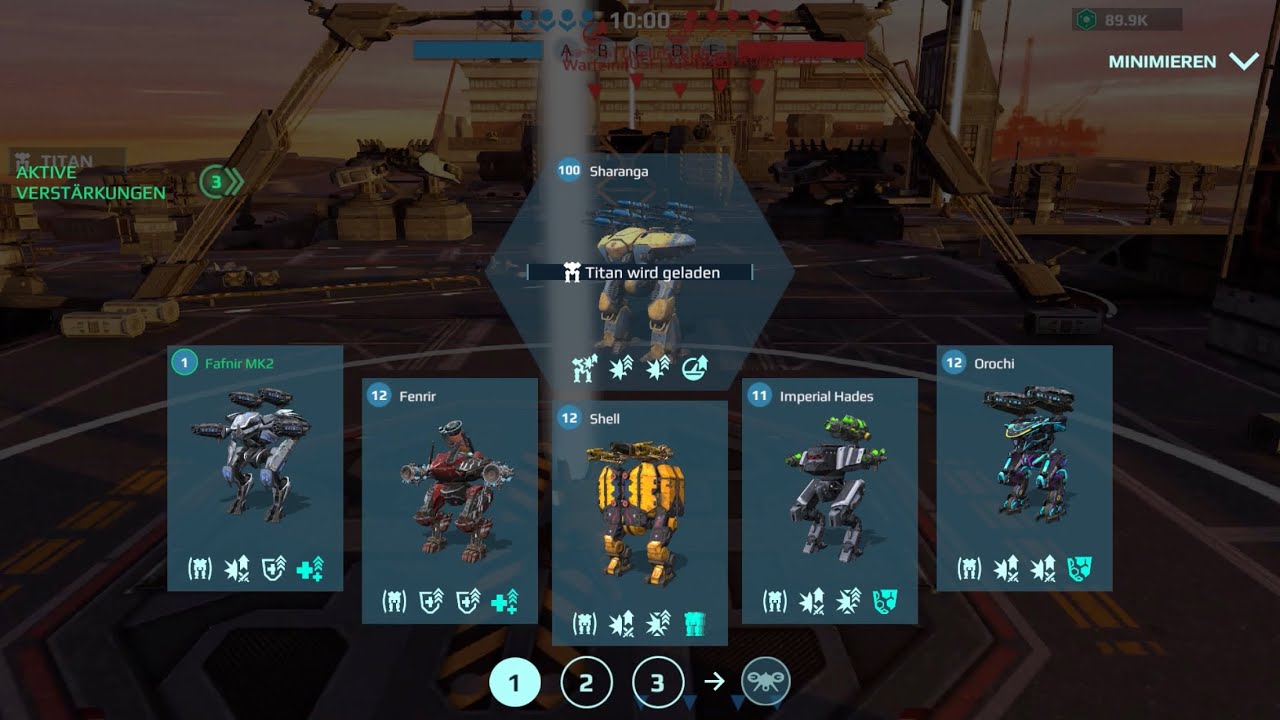 War Robots : High Damage Robots | Orochi, Shell, Fenrir, Hades | DOM ...