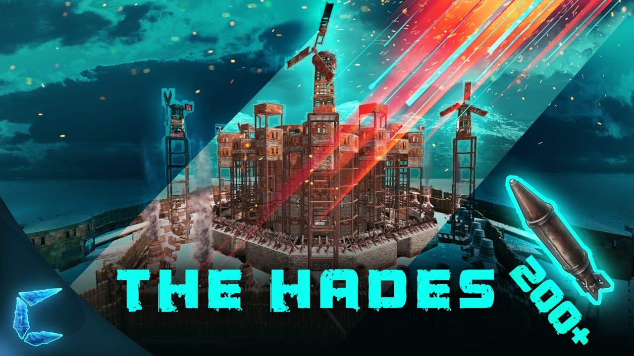 The Hades | The Best Clan Base in Rust | Wide Gap | Open Core | Building Tutorial – Hades game ...