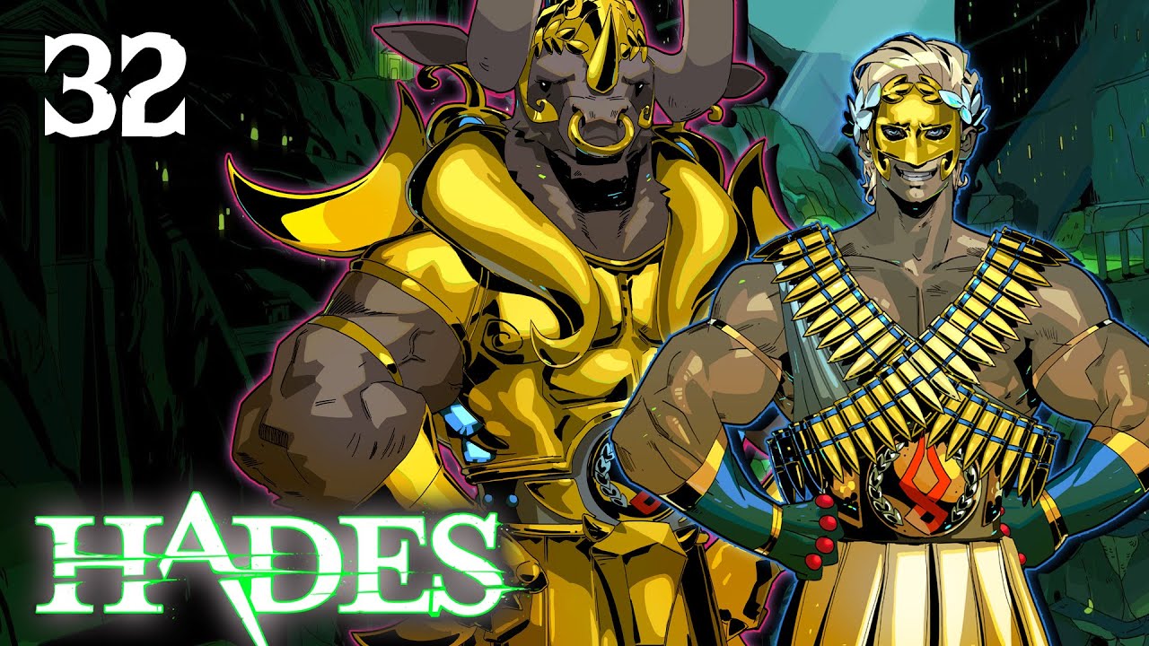 WHO THE $%#* GAVE THESEUS A MACHINE GUN??? || Hades #32 - Hades game videos