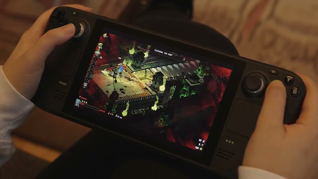 Steam Deck - Hades Gameplay - Hades game videos