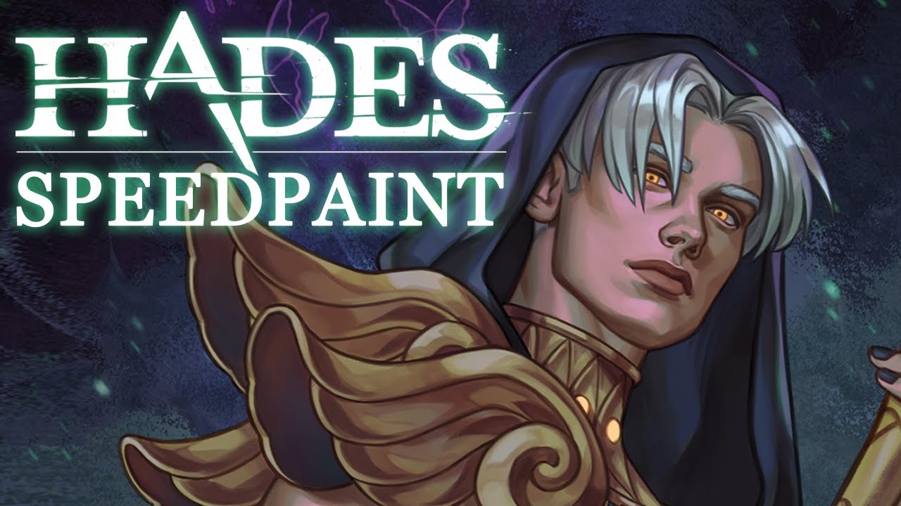 HADES - Thanatos | Speedpaint | Photoshop CC - Hades game videos