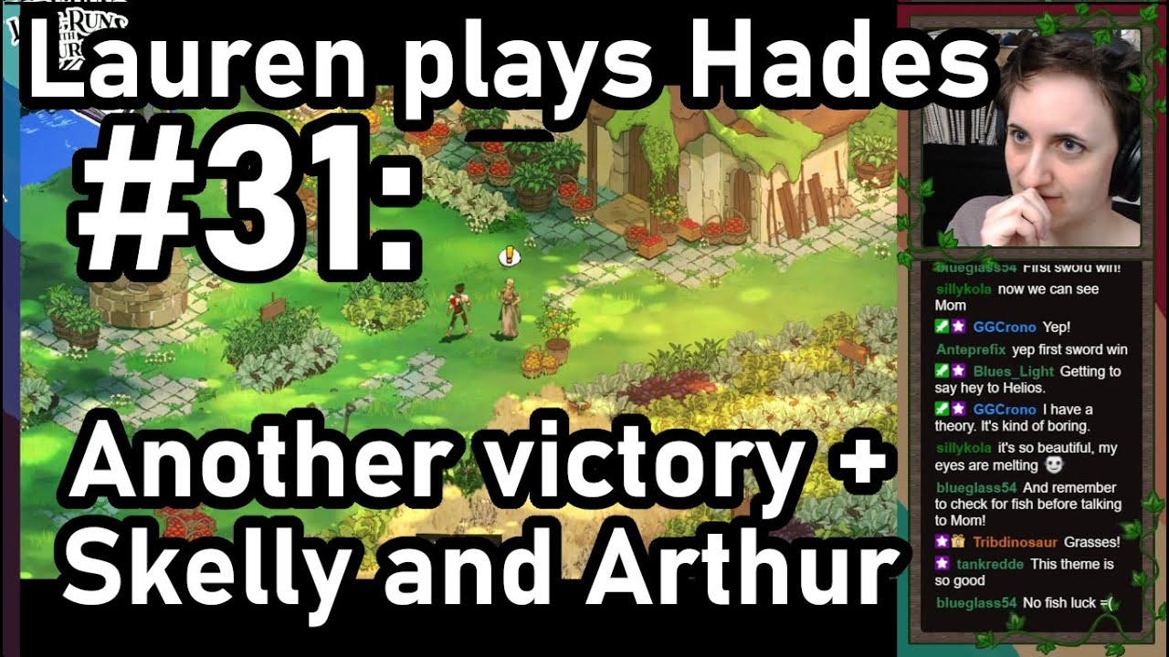 Lauren plays Hades #31: Finally, another victory! (Skelly, Arthur, etc ...
