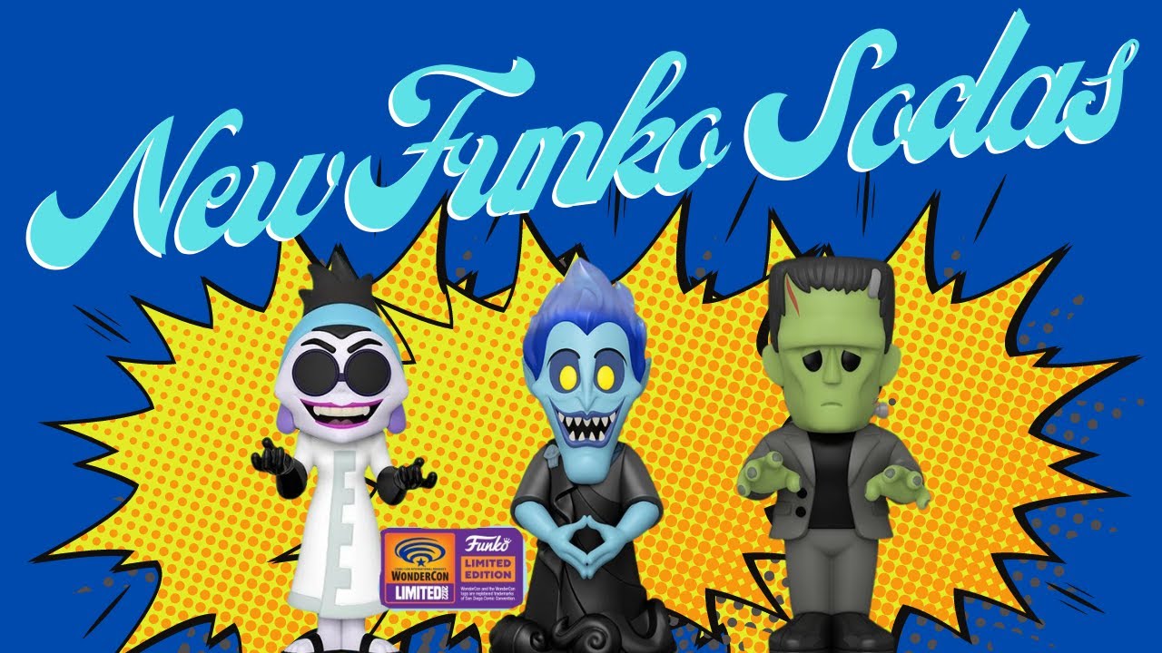 2022 WonderCon Funko Sodas Yzma & Hades | Plus Frankenstein! - Hades ...