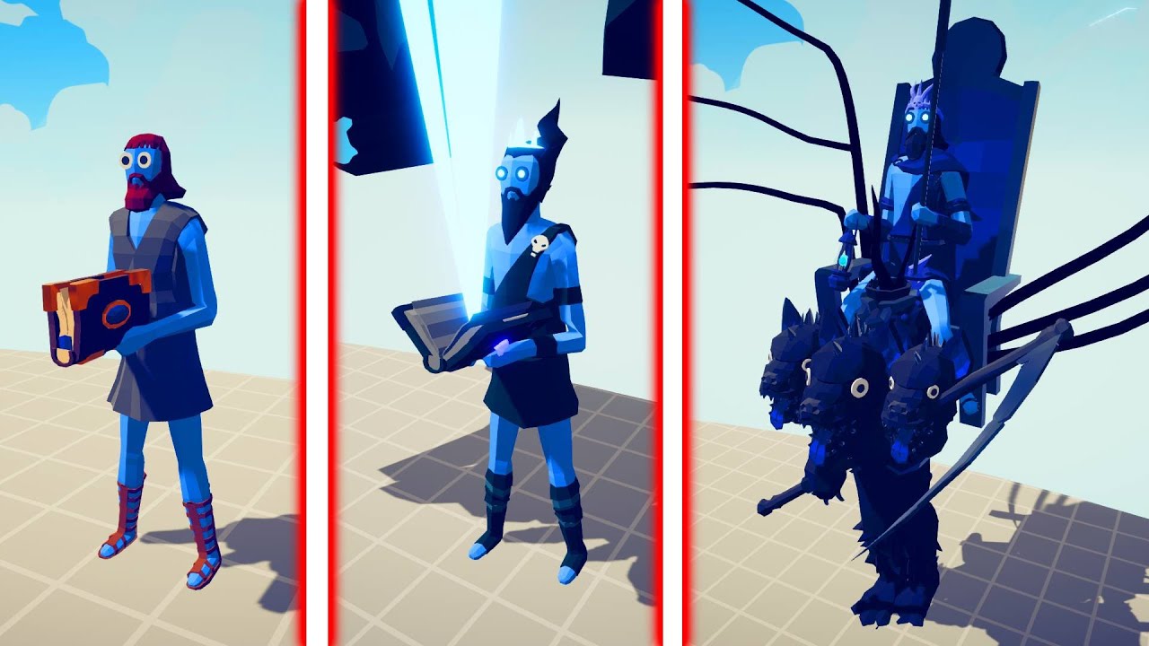 EVOLUTION OF HADES | Totally Accurate Battle Simulator TABS - Hades ...