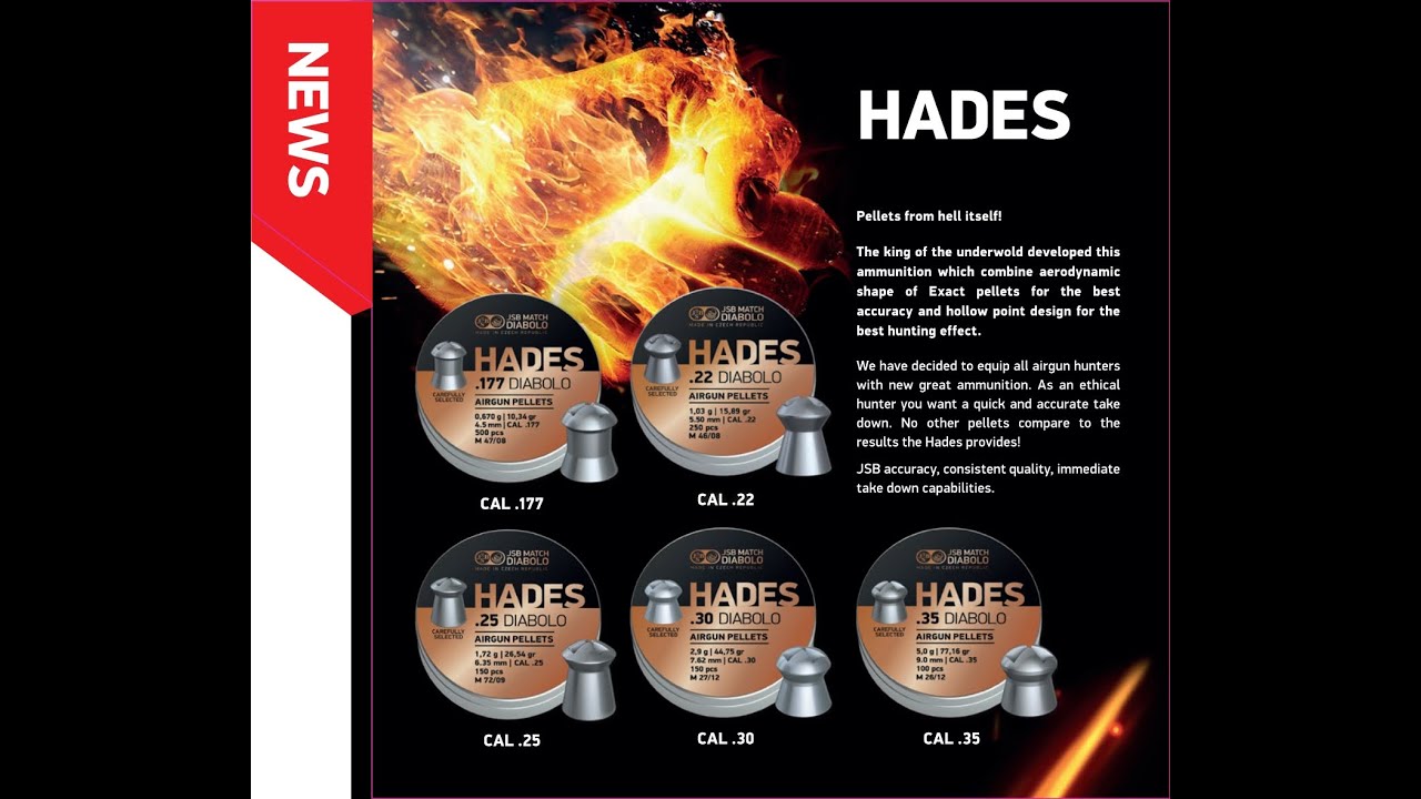 INTRO: .357 JSB Hades, Accuracy and Ballistics Gel – Hades game videos