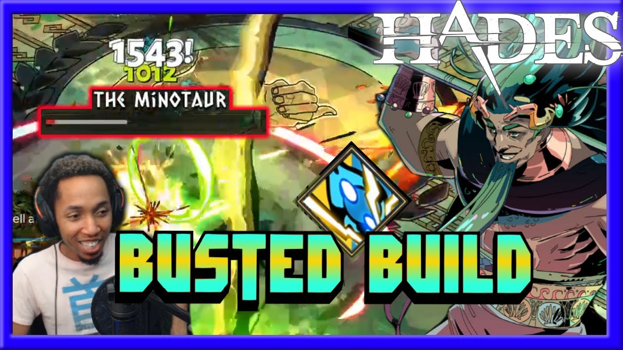 Busted Hades Build Made Bosses Too Easy! | Hades Chiron Bow Best Build ...