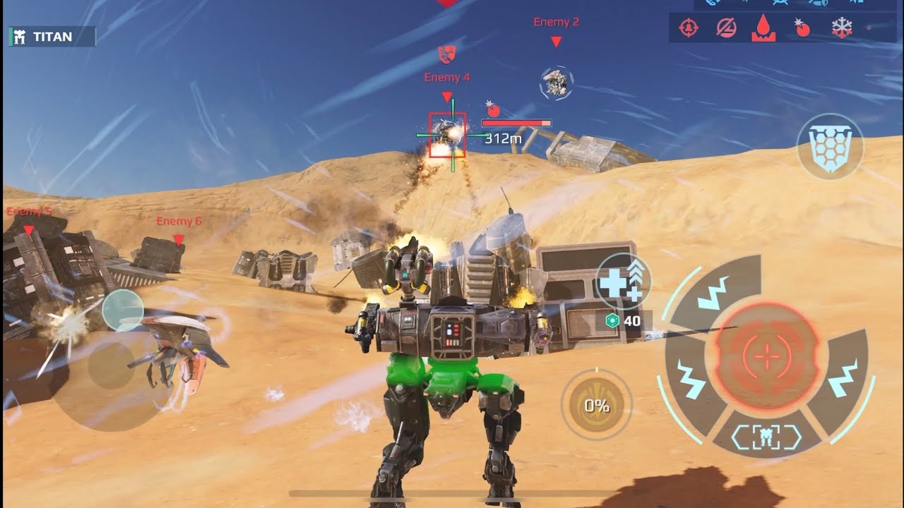 Hades Flamethrowers | War Robots Gameplay - Hades game videos
