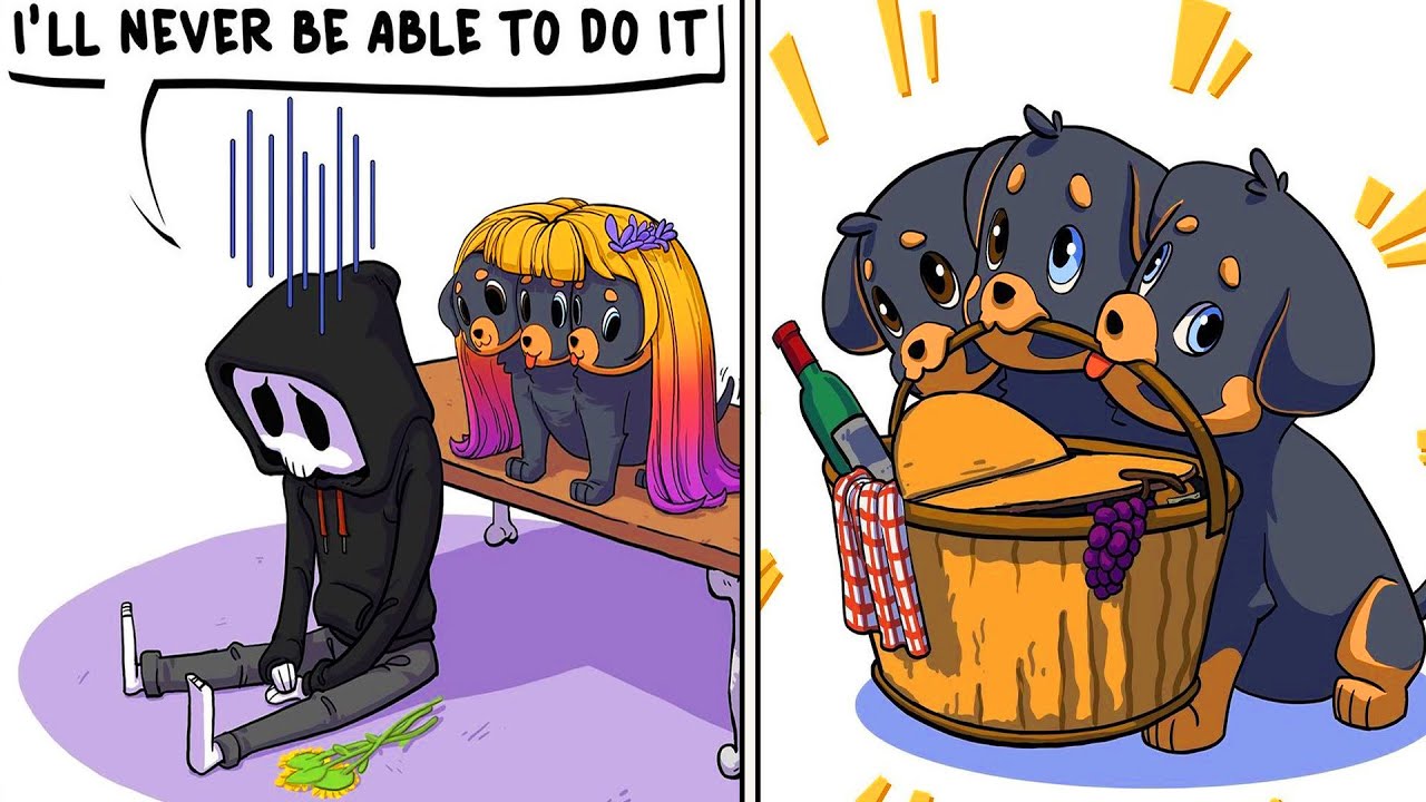 Hilarious Comics Illustration About Gods By Goofygodscomics #3 || Hades ...