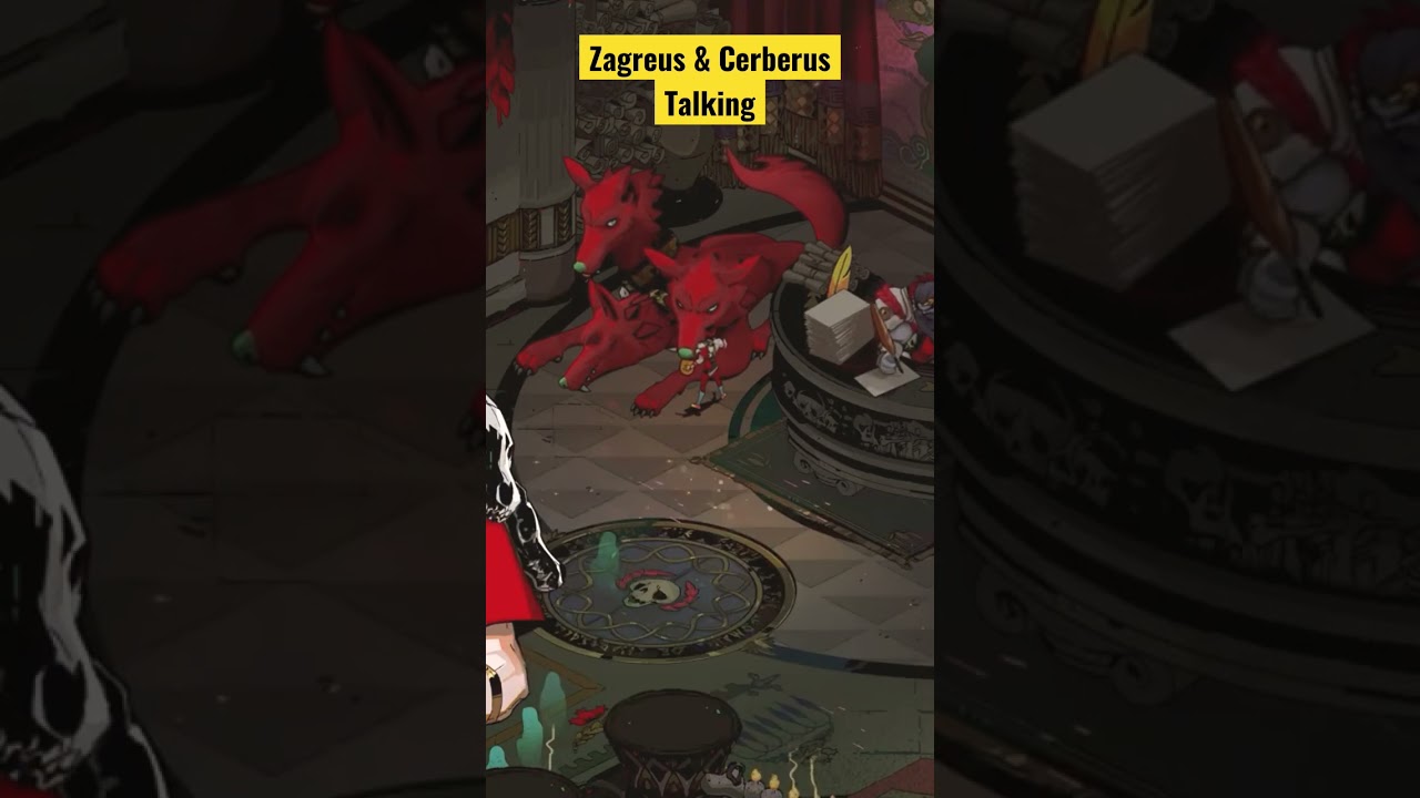 Cerberus tore up the lounge in #Hades when Zagreus tried to escape # ...