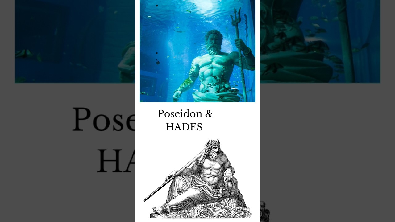 POSEIDON & HADES! Gods of the underworld #greekgods #greekmythology # ...