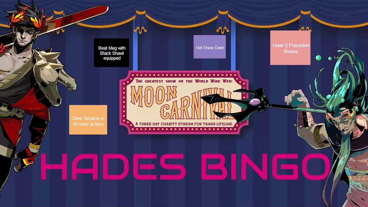 Hades Bingo – Moon Carnival 2023 – Hades game videos
