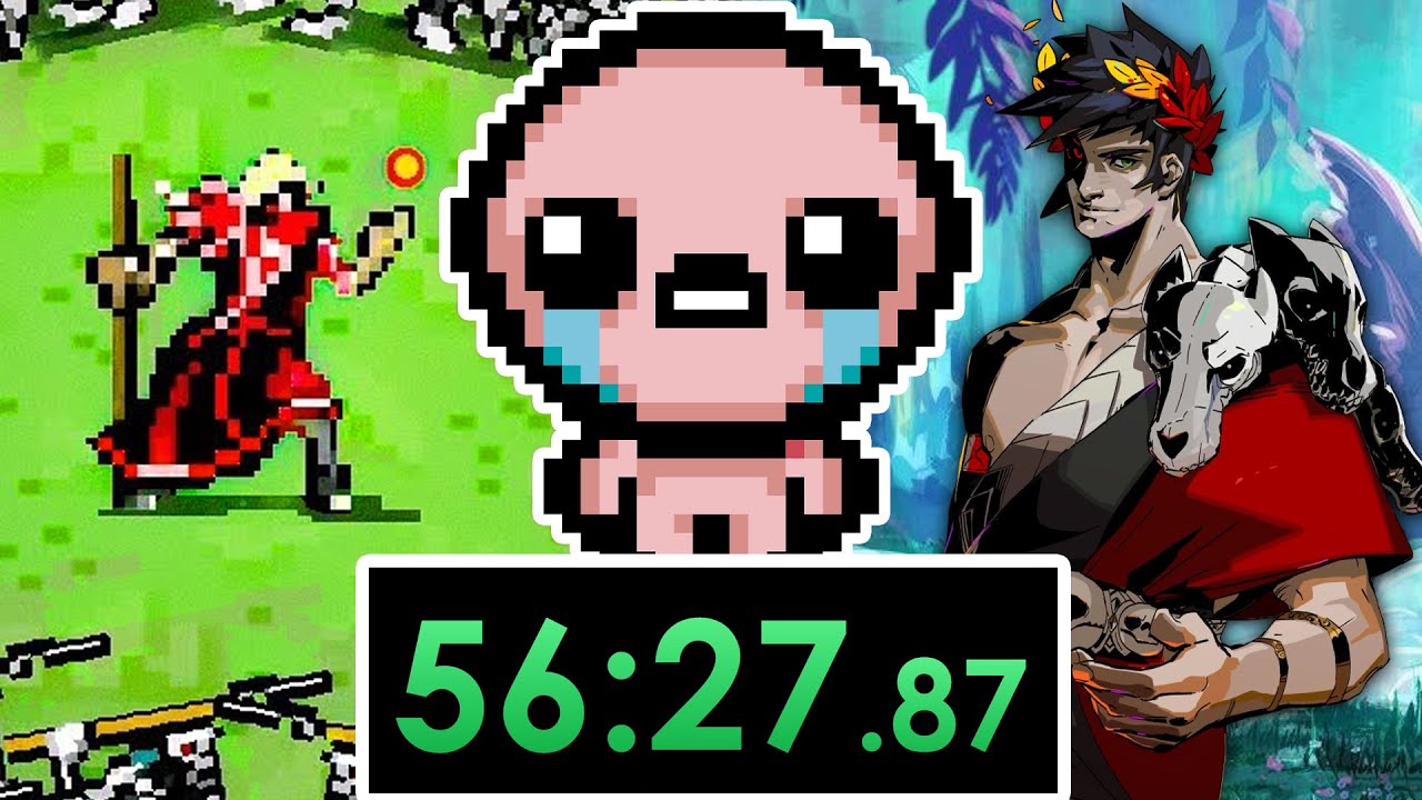 I Tried Beating the 3 Most Popular Roguelikes in Under 1 Hour - Hades ...