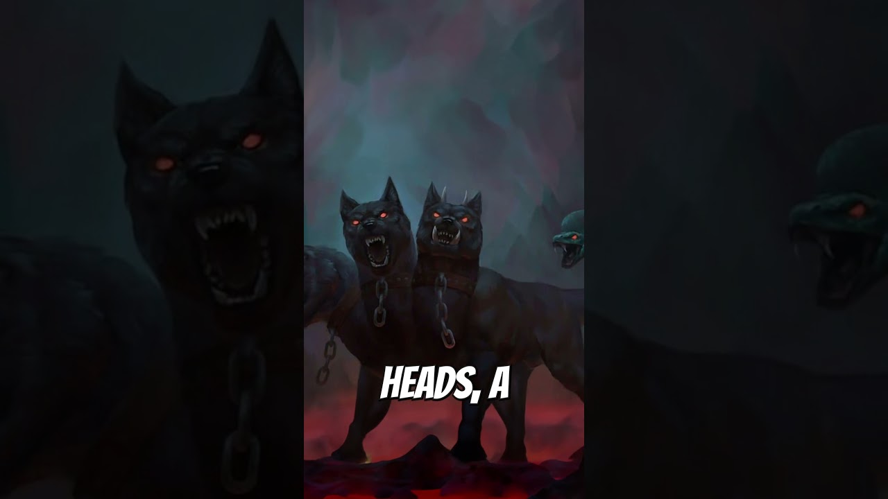 Cerberus: Guarding the Gates of Hades! #mythology #facts - Hades game ...