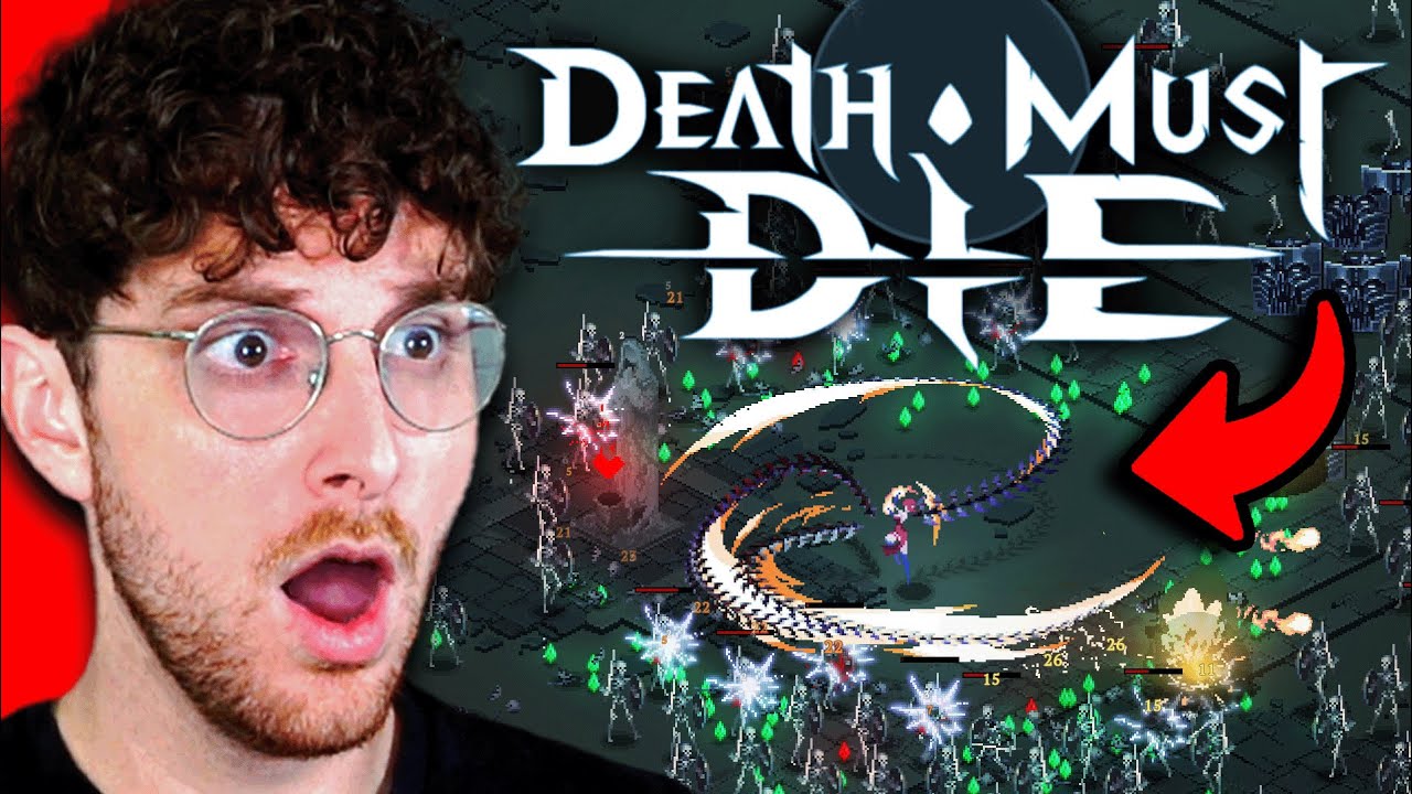 Vampire Survivor meets Hades? [Death Must Die] - Hades game videos