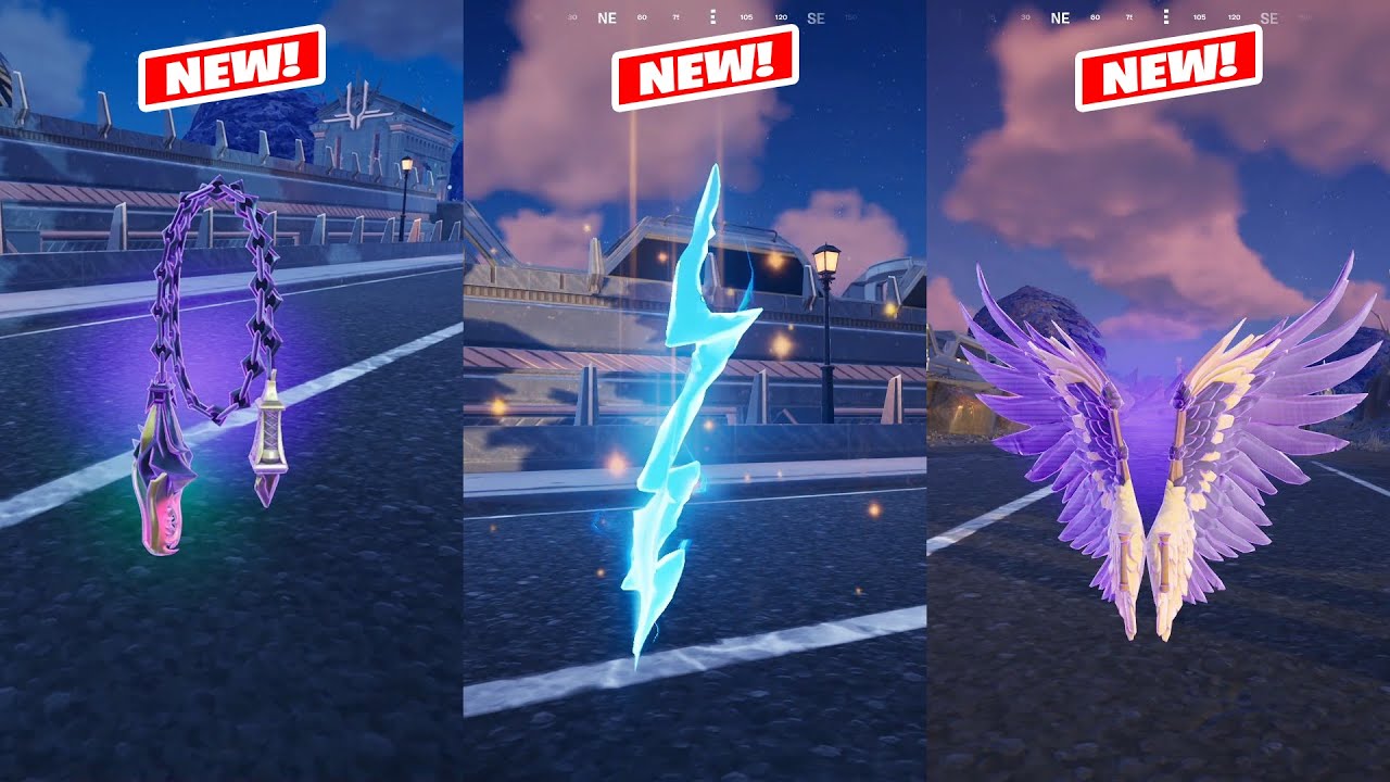 Fortnite All New Mythic Weapons ( Thunderbolt of Zeus & Wings of Icarus ...