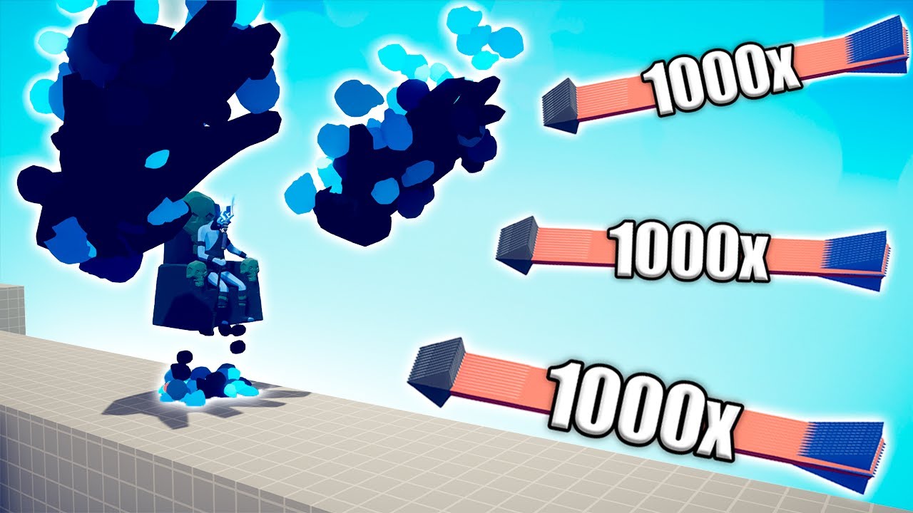 HADES vs 1000x OVERPOWERED UNITS - TABS | Totally Accurate Battle ...