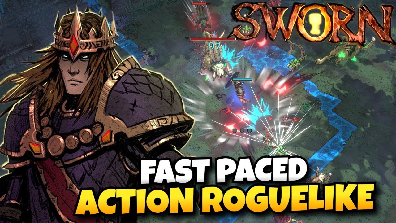 New Hades Inspired Action Roguelike with Dark King Arthur Theme | SWORN ...