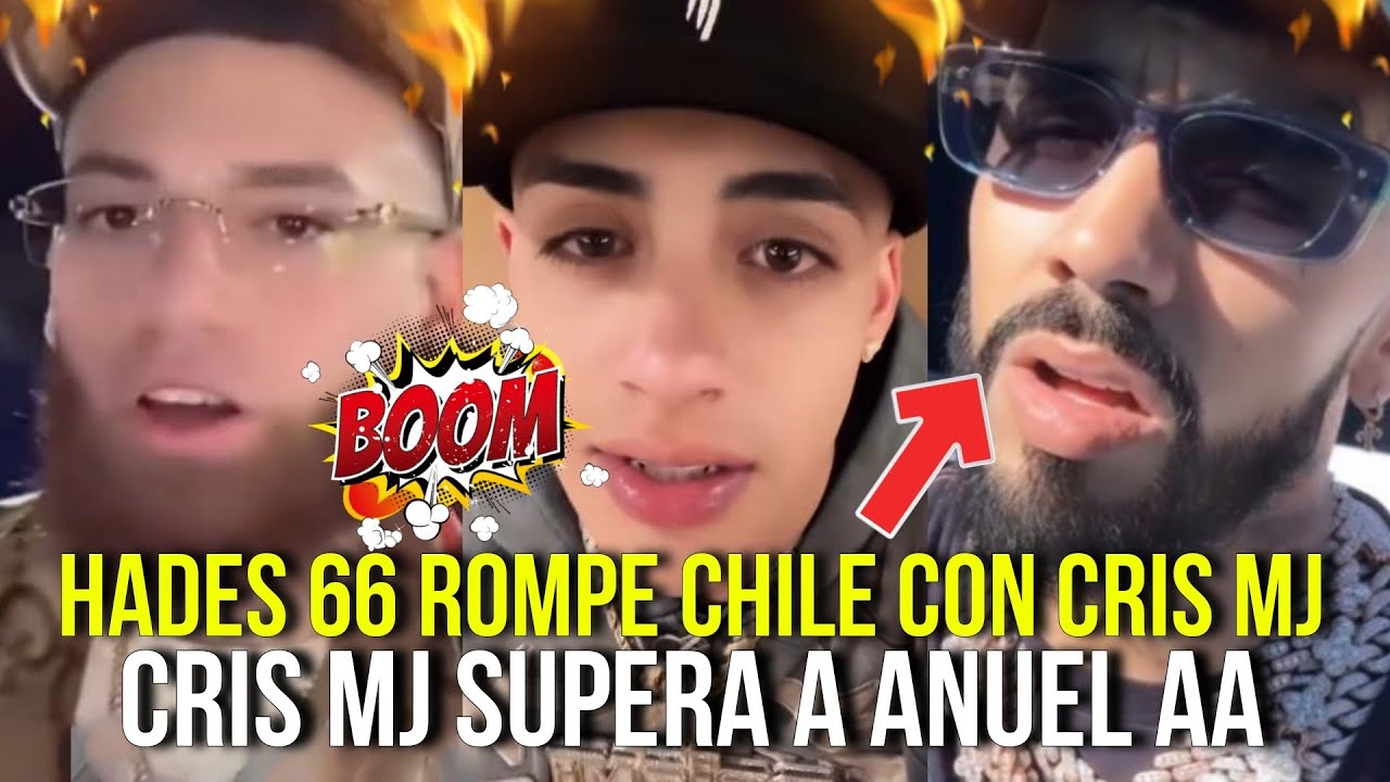 HADES 66 CON CRIS MJ ROMPEN EL MOVISTAR ARENA DE CHILE | CRIS MJ SUPERA ...
