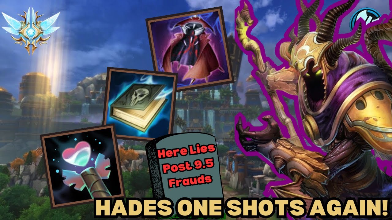 HADES FULL DAMAGE ONE SHOTS!! – GRANDMASTERS HADES SOLO SMITE – Hades game videos
