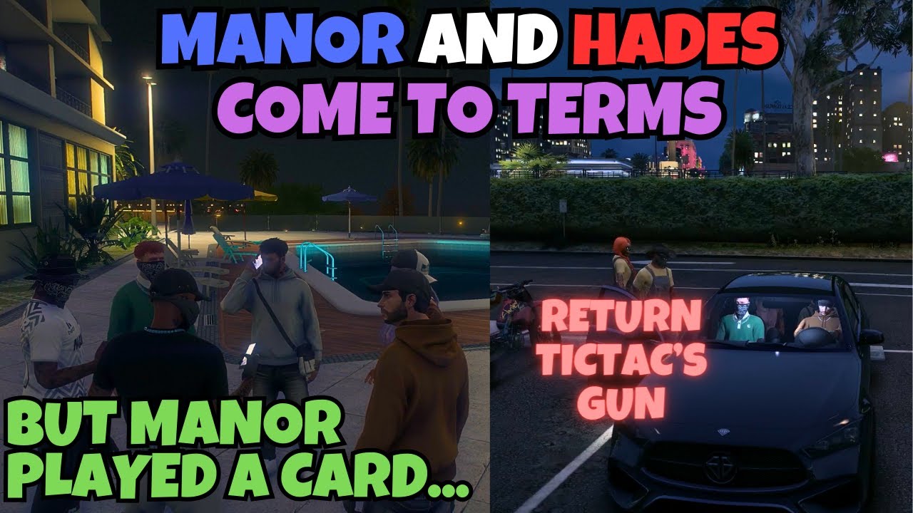 MANOR & KJ (HADES) TALK ABOUT TERRY SMOKING TICTAC & SETTLE THE ...