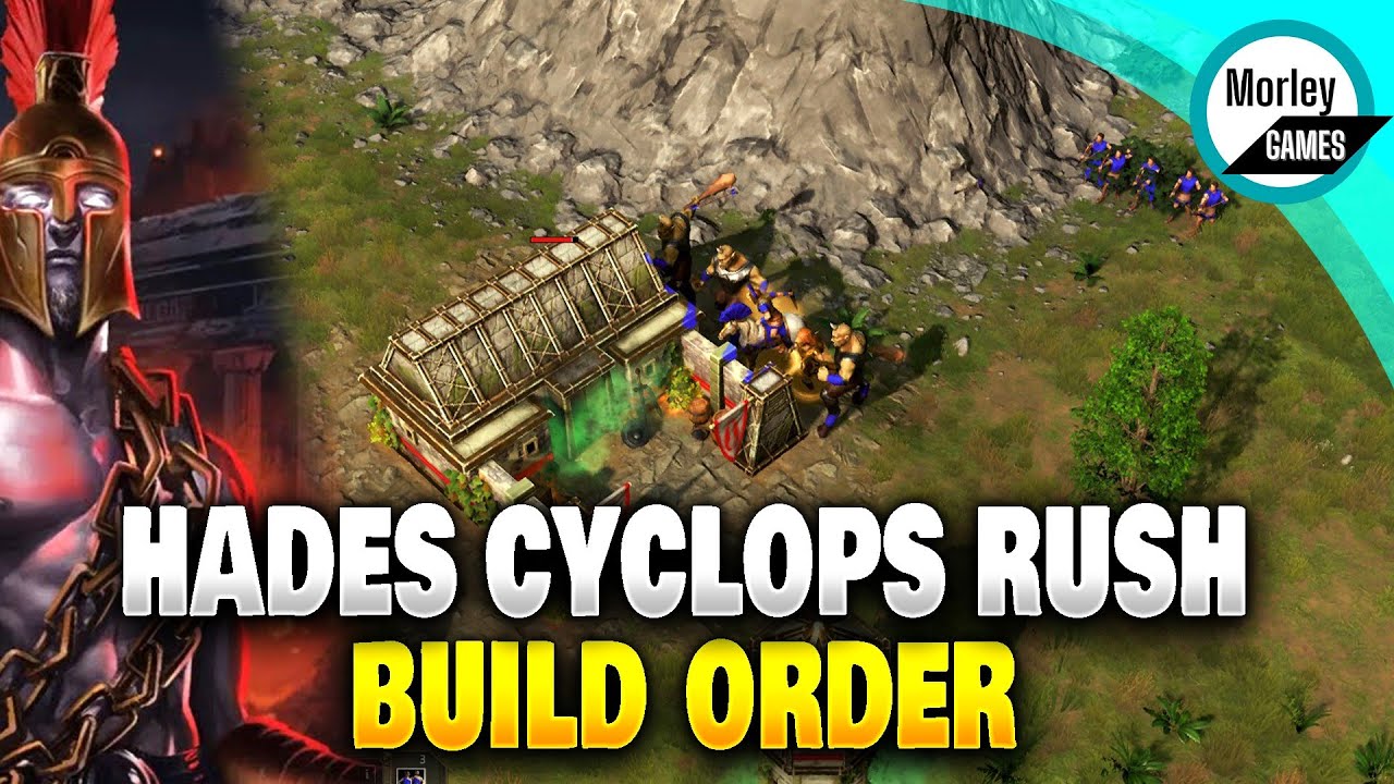 INSANE Hades Cyclops Rush Build Order to DOMINATE in Age of Mythology ...