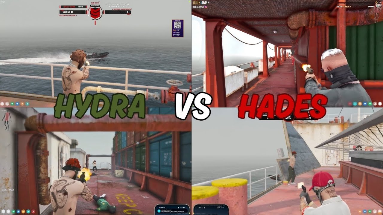 Hydra Push Hades On The Cargo Ship and Get All The Loot (Multi POV) | NoPixel 4.0 GTA RP - Hades ...